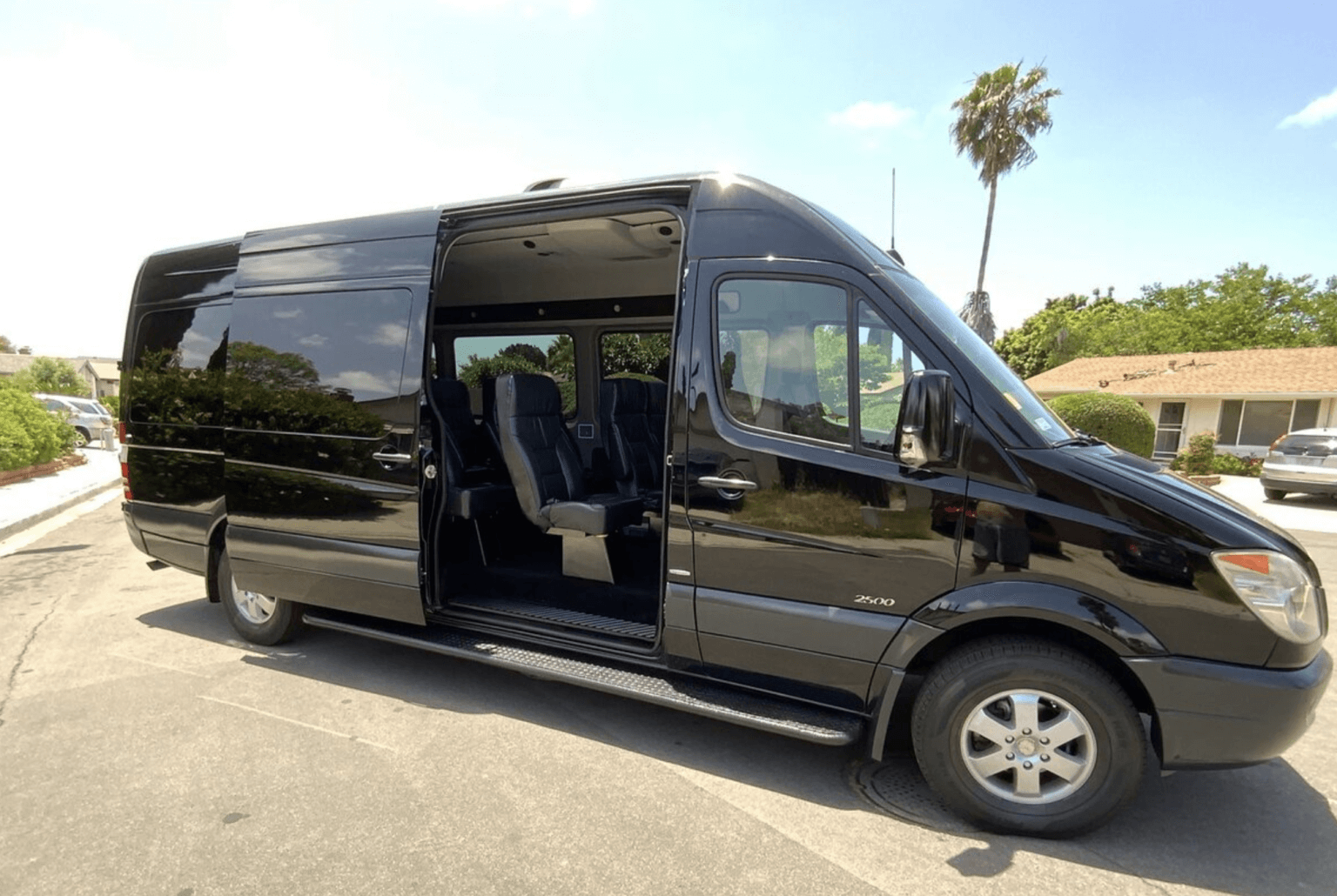 Sprinter Van Shuttle, SUVs, San Diego Airport Transportation, Charter ...