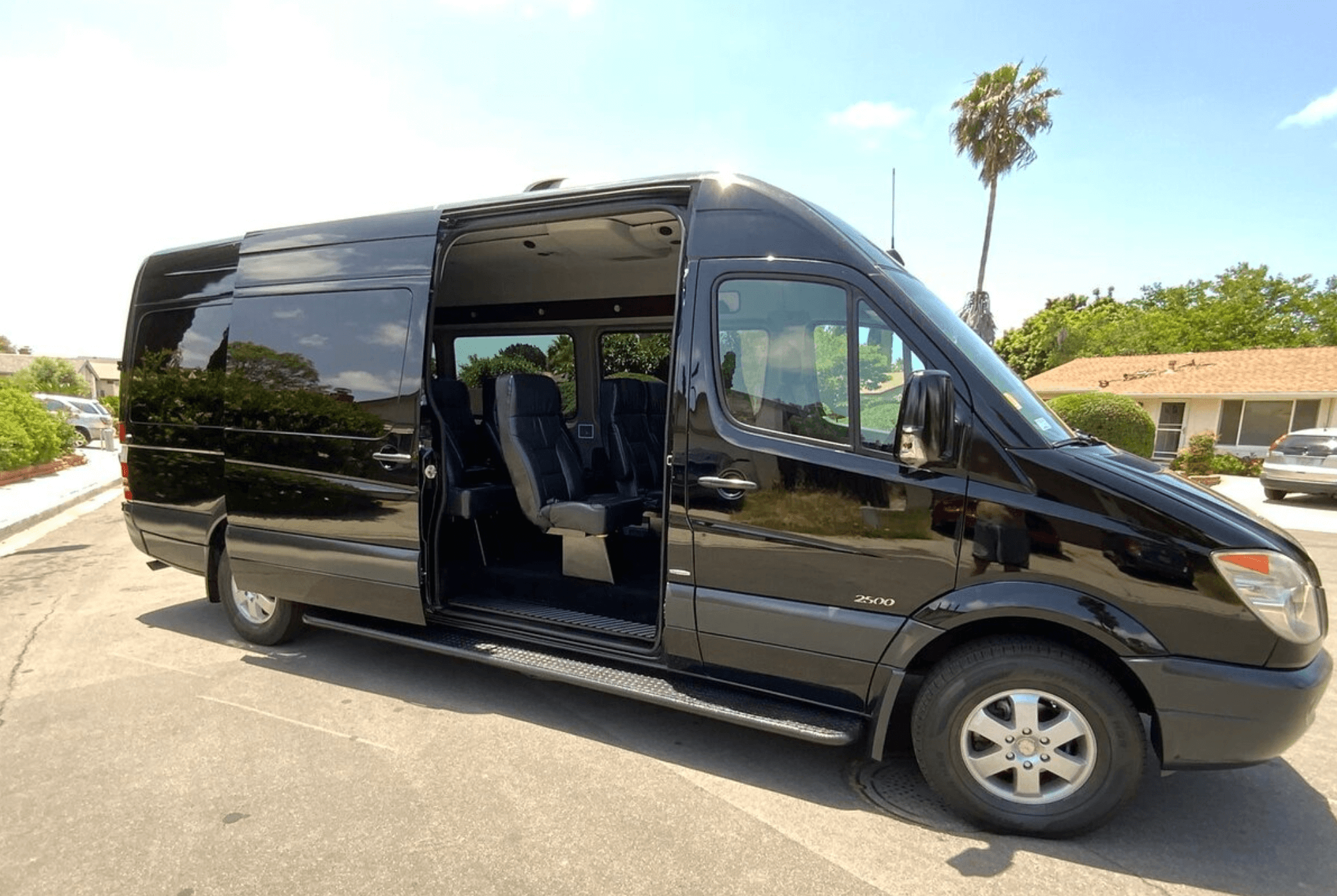 Sprinter Van Shuttle, SUVs, San Diego Airport Transportation, Charter ...